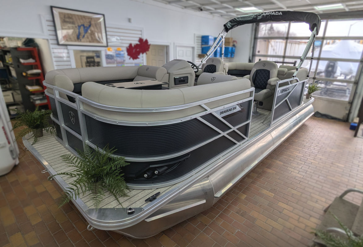 2024 Armada Drakkar K-208 BLACK OUTER SHEET - 3 Tubes - LakeView Marine